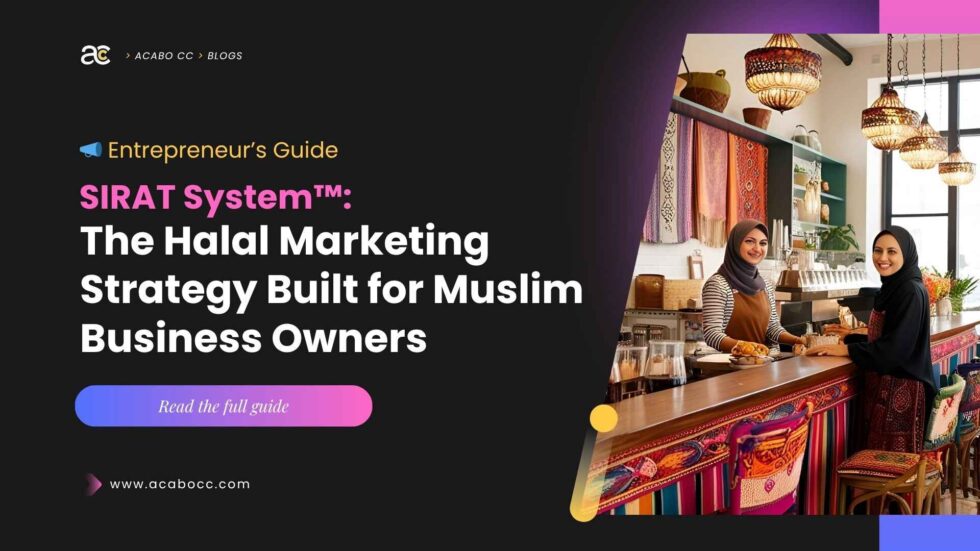 SIRAT Framework™: The Future of Halal Marketing for Muslim Brands